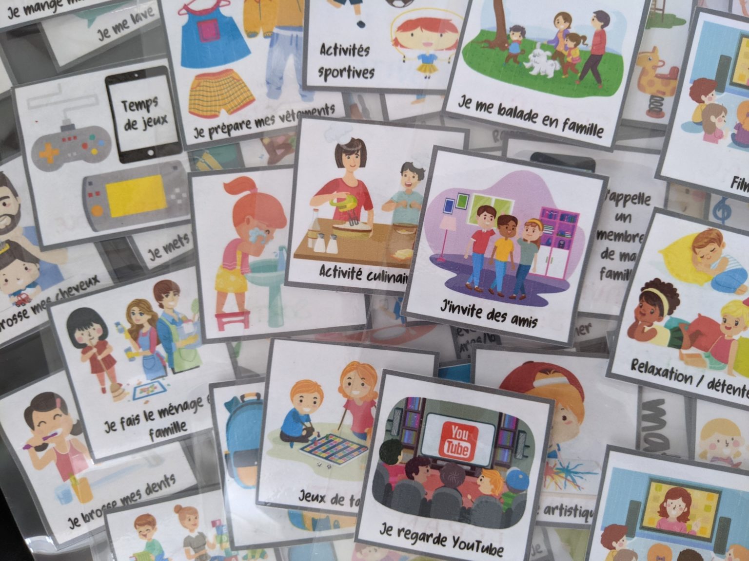 Pictogrammes de routine | Moi et ma maison